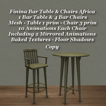 Second Life Marketplace - Finina Bar Set Africa V2