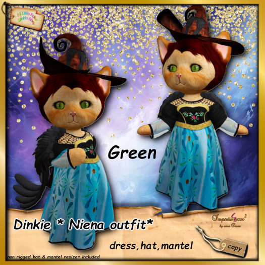 Second Life Marketplace - dinkie niena outfit blue