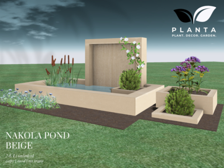 Second Life Marketplace - Planta - Nakola Pond Beige