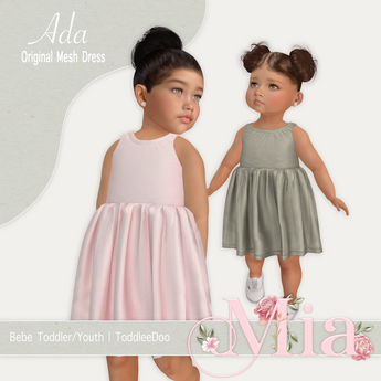 Second Life Marketplace - Mia Ada Dress - Bebe Tod/Youth ToddleeDoo ...