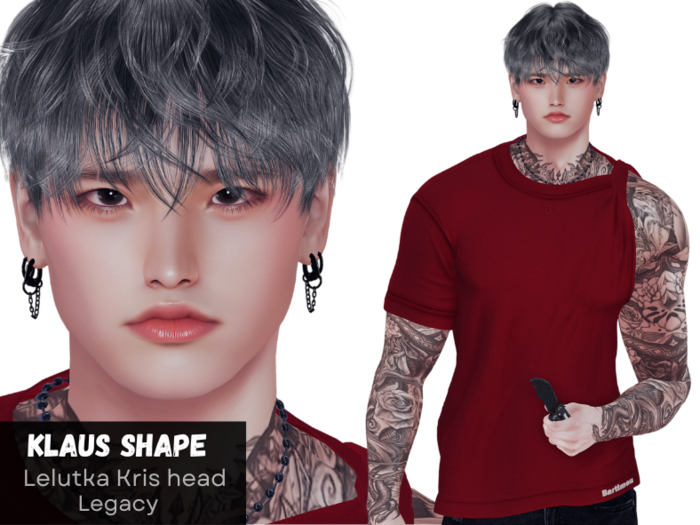 Second Life Marketplace - -[Stanley] Klaus Shape Kris - Lelutka Kris ...