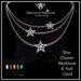 Second Life Marketplace - SNJ Star Cluster Necklace Gold TC ADD!
