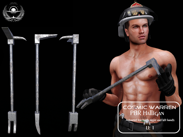 Second Life Marketplace - Cosmic Warren Halligan Bar PBR