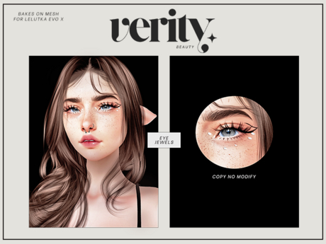 Second Life Marketplace - verity. eye jewels (group gift)