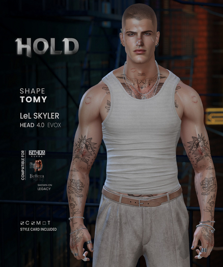 Second Life Marketplace - HOLD SHAPES - Tomy - Shape LeLUTKA Skyler 4.0 ...