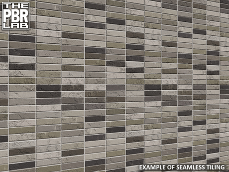 Second Life Marketplace - The PBR Lab - Stack Bond Bricks 11 - PBR ...