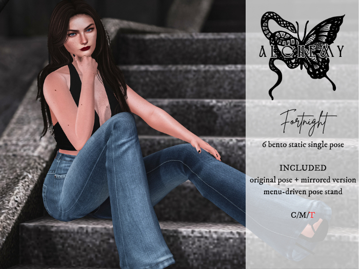 Second Life Marketplace - [ALCHEMY POSES] Fortnight 3 | Bento Single Pose