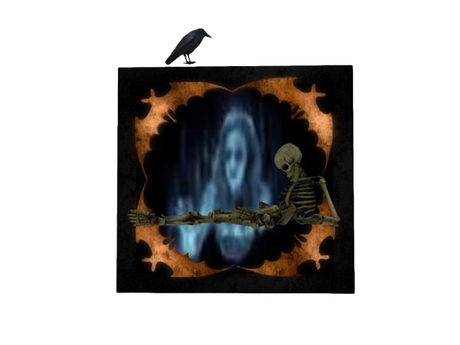 Second Life Marketplace - 10 [15] Halloween I SEE DEAD PEOPLE Frame - RARE