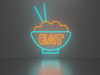 Second Life Marketplace - Eat neon sign Full Permission