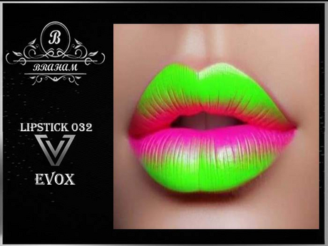 Second Life Marketplace - '' Braham Fasihon '' Lipstck EvoX 032