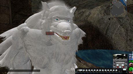 Second Life Marketplace - Aleric Kur Monster Big Version White Fur ...
