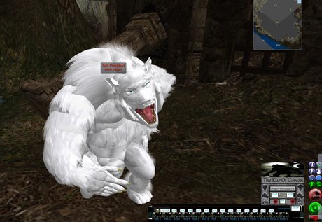 Second Life Marketplace - Aleric Kur Monster Big Version White Fur ...