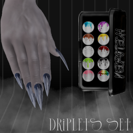 Second Life Marketplace - Necrotech - Stiletto Driplets (kario)