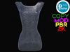 Second Life Marketplace - LBD-Cap-Sleeves-Plain - Mithril Chainmail-MOD