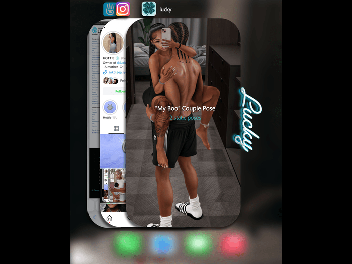 Second Life Marketplace - Lucky. "My Boo" Couple Pose