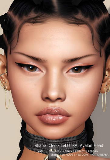 Second Life Marketplace - Shape Cleo - LeLUTKA Avalon Head