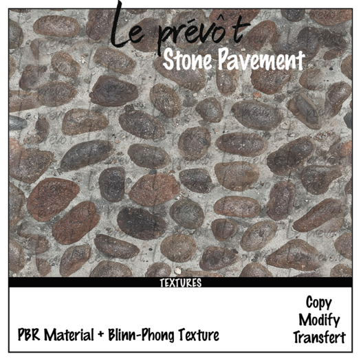Second Life Marketplace - [LE PREVOT] - Stone Pavement