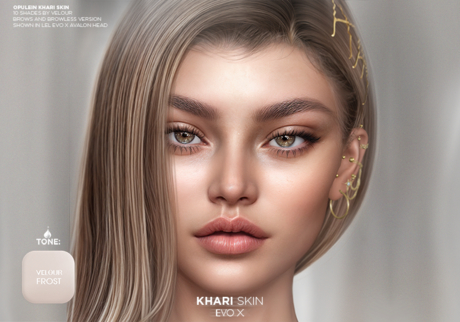 Second Life Marketplace - Opulein / Khari Skin [EVO X] VE Frost