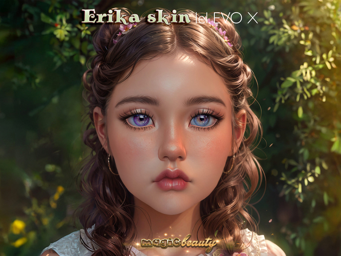 Second Life Marketplace - [Magic Beauty] Erika skin (LeLutkaEVOX) FATPACK