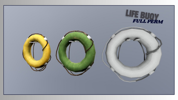 Second Life Marketplace - Mesh Life Buoy - Full Perm