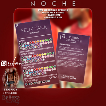 Second Life Marketplace - Noche. Felix Tank Fatpack