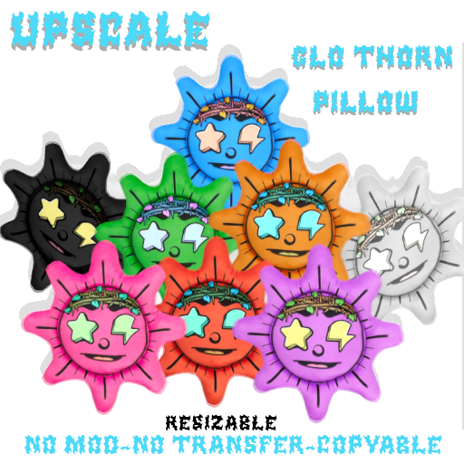 Second Life Marketplace - {UPSCALE} Glo Thorn Pillow Fatpack