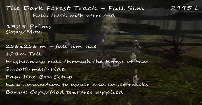 Second Life Marketplace - The Dark Forest -Full Sim