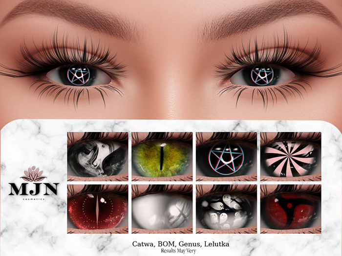 Second Life Marketplace - [MJN] Demon Eyes {BOM}