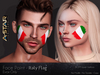 Second Life Marketplace - A-Star Face Paint - Italy flag - Facial Paint ...