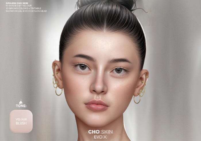 Second Life Marketplace - Opulein / Cho Skin [EVO X] VE Blush
