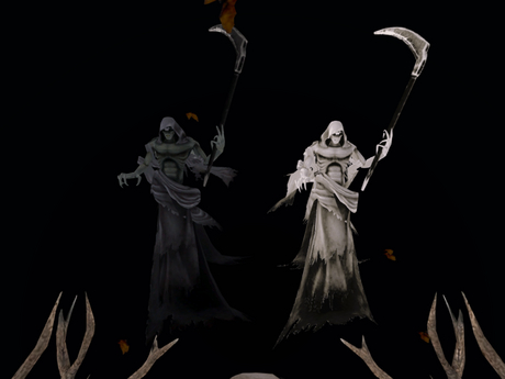 Second Life Marketplace - MC Spooky Demon Stone Arch Entry Set