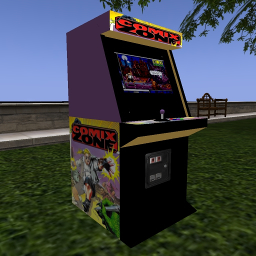 Second Life Marketplace - Arcade Heaven Playable Comix Zone