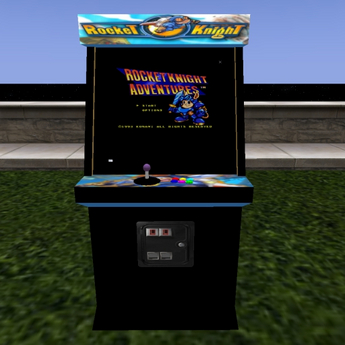 Second Life Marketplace - Arcade Heaven Playable Rocket Knight