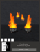 Second Life Marketplace - MeshedUp: Braziers Crystal Pack - Orange