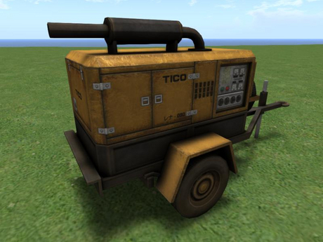 Second Life Marketplace - [VORTEX]Generator Trailer Copy/Mod