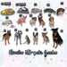 Second Life Marketplace - 11-Himiko 3D-German-shepherd (Himiko 3D-pets ...