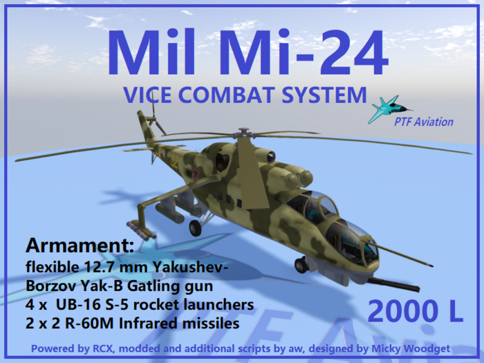 Second Life Marketplace - PTF MIL MI 24 V1