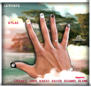 Second Life Marketplace - LvT// Atlas Nails Package
