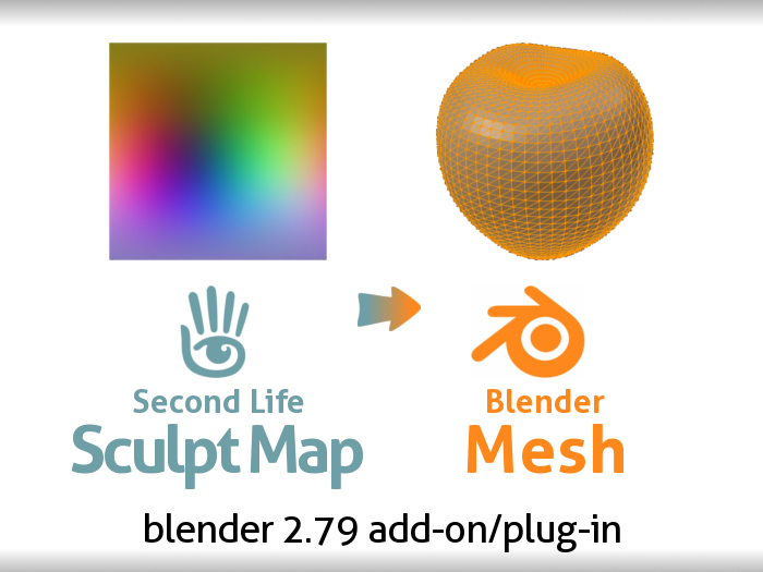 Second Life Marketplace - Sculpty to Mesh - Blender 2.79 add-on