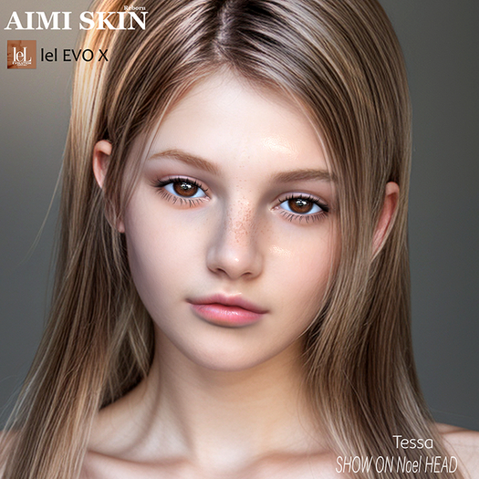 Second Life Marketplace - {AIMI} Tessa BOM SKIN for Lel EvoX Tone 16