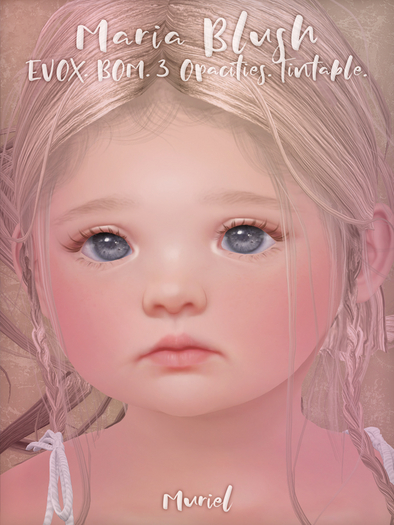 Second Life Marketplace - Muriel. Maria Blush (EVOX)