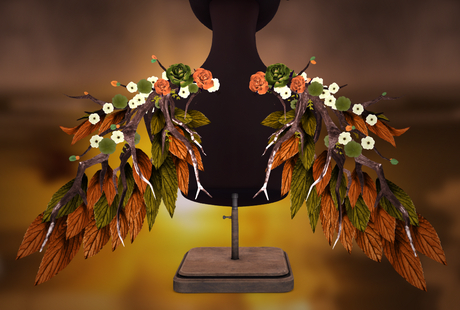 Second Life Marketplace - {geek} Leaf Wings II - FATPACK