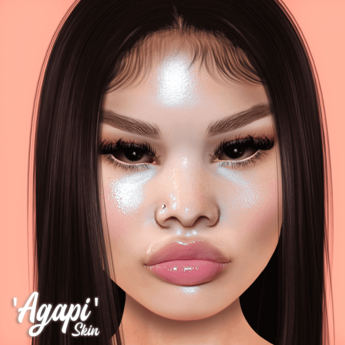 Second Life Marketplace - BTC- 'Agapi' Skin [EVOX TONE 1].
