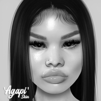 Second Life Marketplace - BTC- 'Agapi' Skin [EVOX DEMOS].