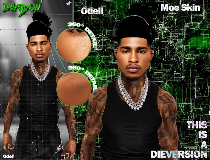 Second Life Marketplace - /DV/ Moe Demo Skin (Odell)