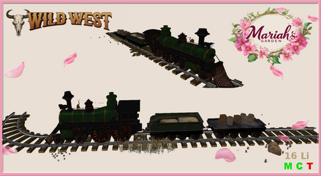 Second Life Marketplace - !MG! - Western Train - Rail Way