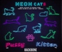 Second Life Marketplace - BackBone Neon Cats - Purrr