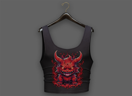 Second Life Marketplace - Morfeu - Tank top - Seo-joon - Little Red Devil