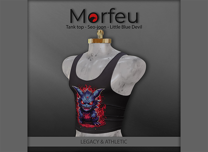 Second Life Marketplace - Morfeu - Tank top - Seo-joon - Little Blue Devil