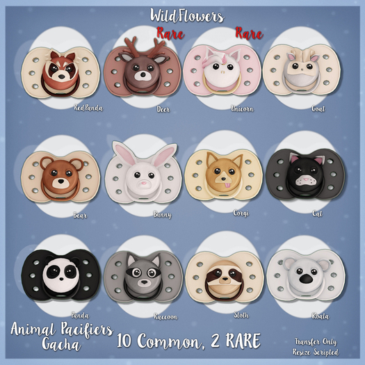 Second Life Marketplace - {WF} Animal Pacis -Red Panda